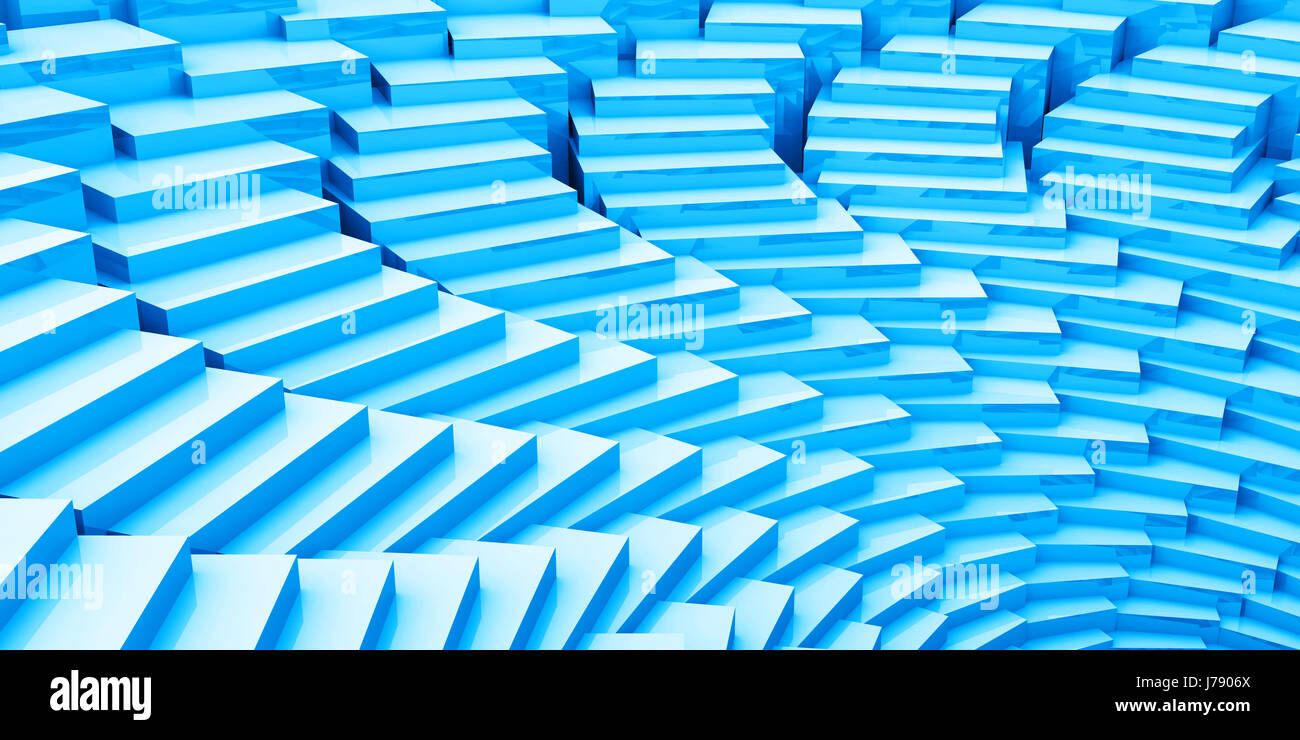 3d - background - blue rotation 03 Stock Photo - Alamy