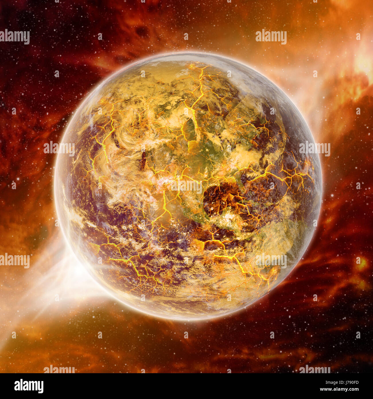 globe planet earth world global apocalypse explosion burst space ...