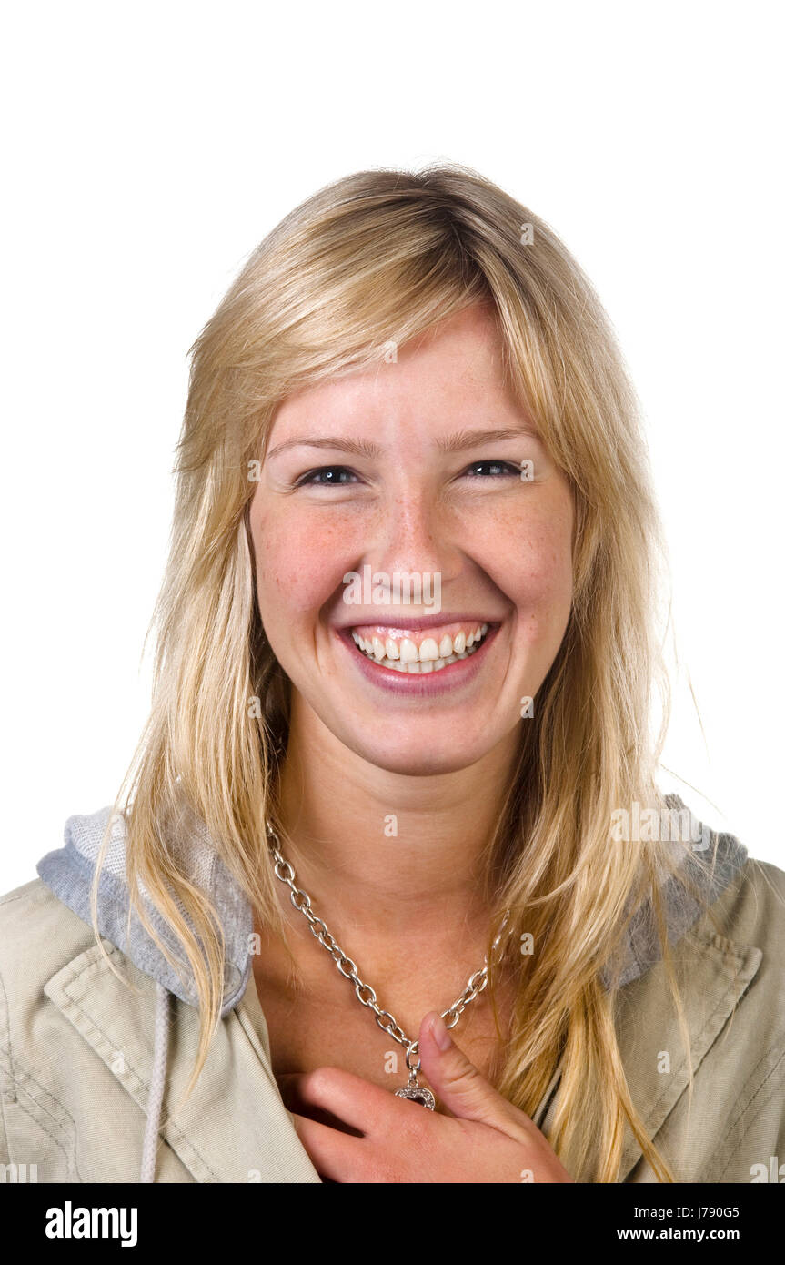 woman female face blonde grimace woman laugh laughs laughing twit ...