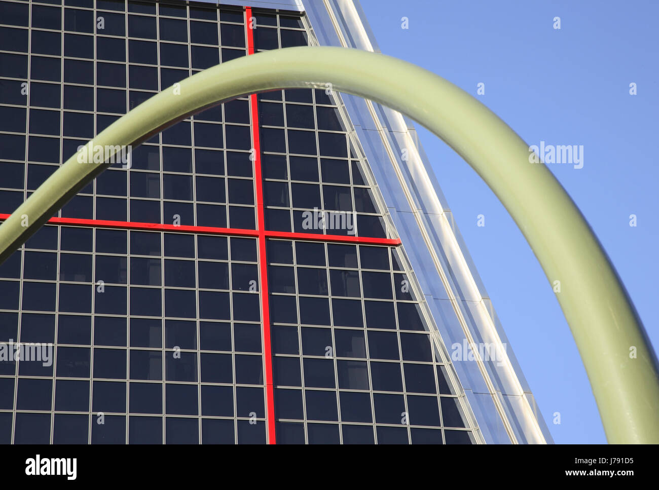 business office green arch building architecture window facade red ...