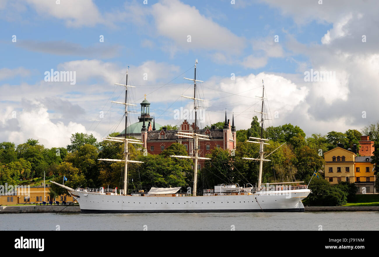 sweden stockholm stockhom boat rowing boat sailing boat sailboat ...