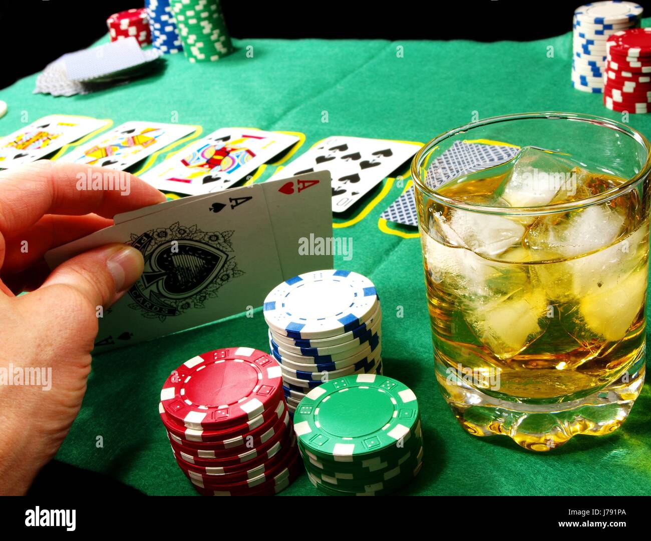 Ace of spades drink hi-res stock photography and images - Alamy