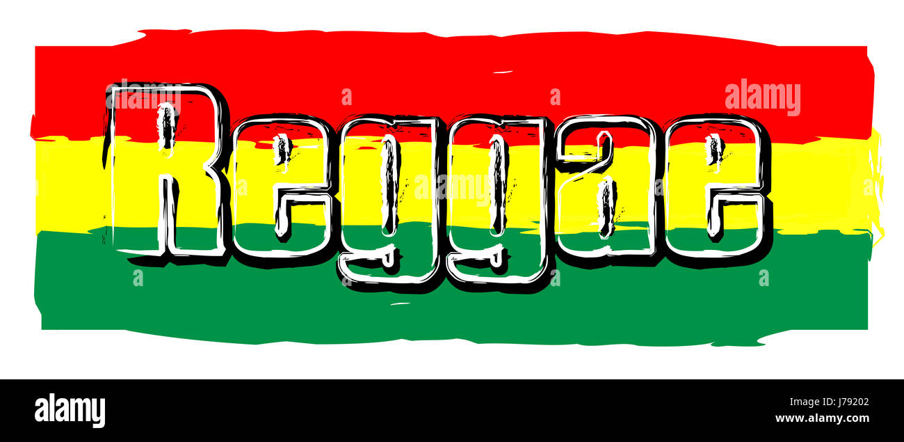 red yellow green - reggae party flag Stock Photo - Alamy