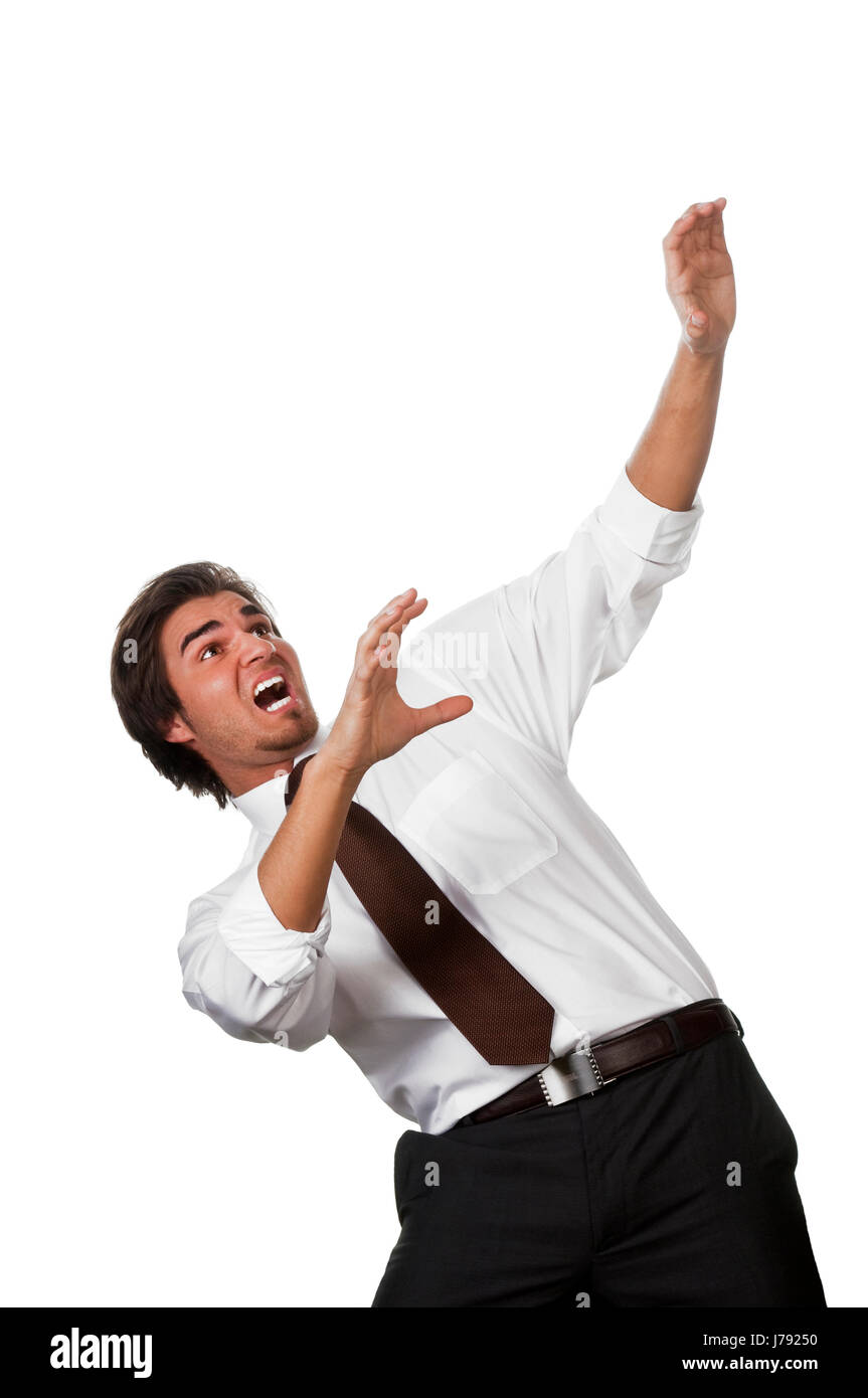 isolated optional male masculine fear business man businessman man ...