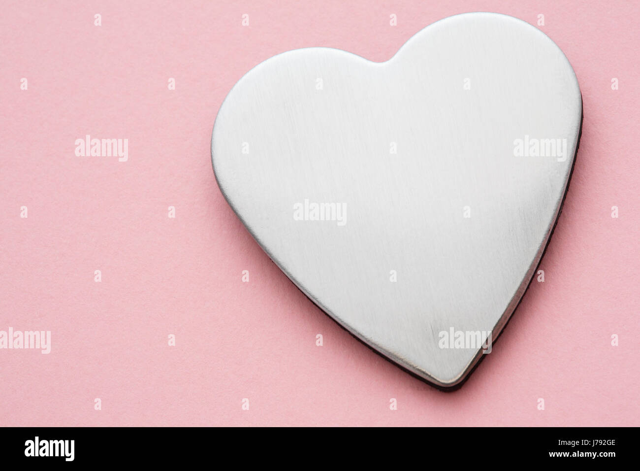 Silver heart hi-res stock photography and images - Alamy