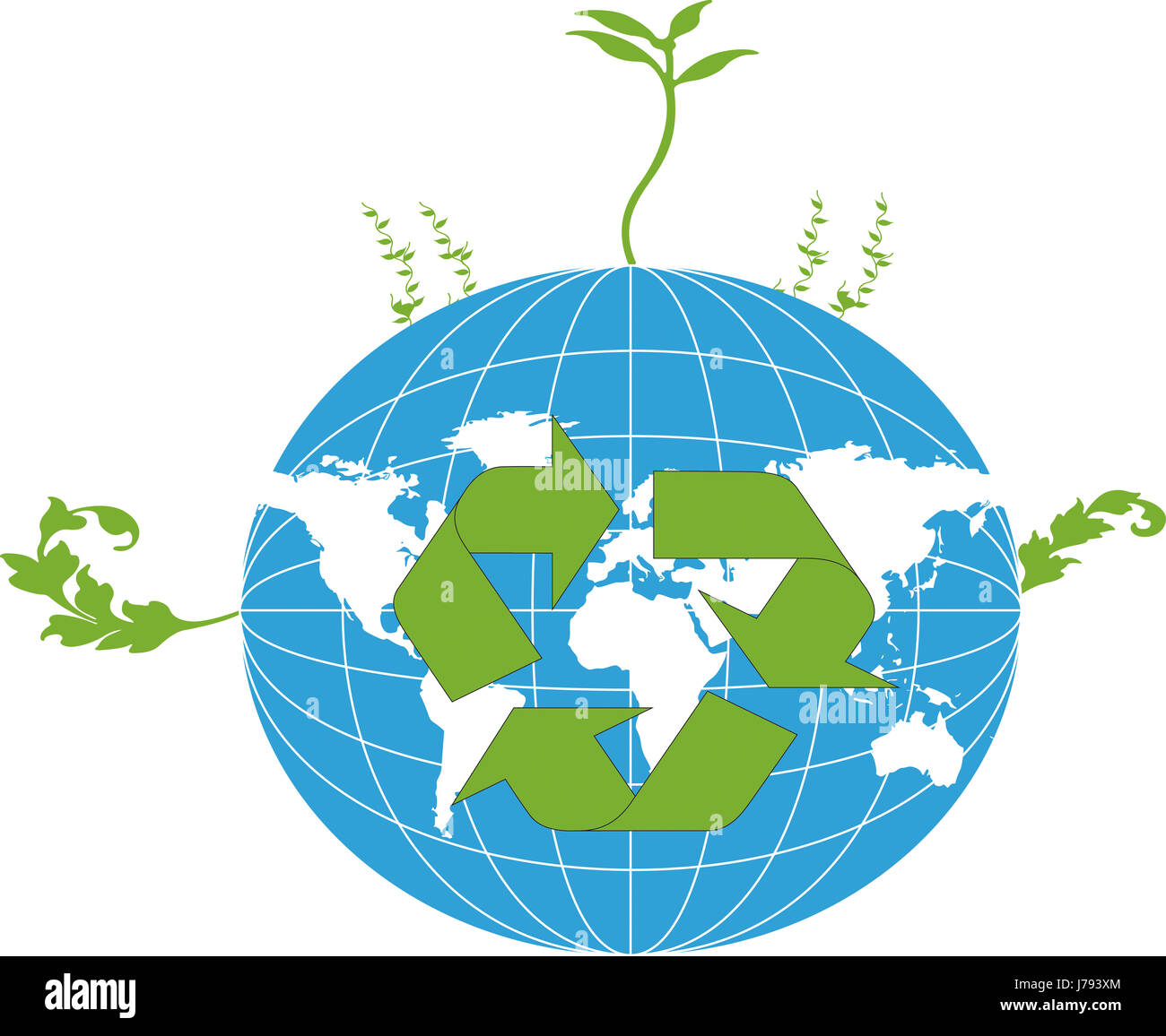 ecology globe planet earth world pictogram symbol pictograph trade ...