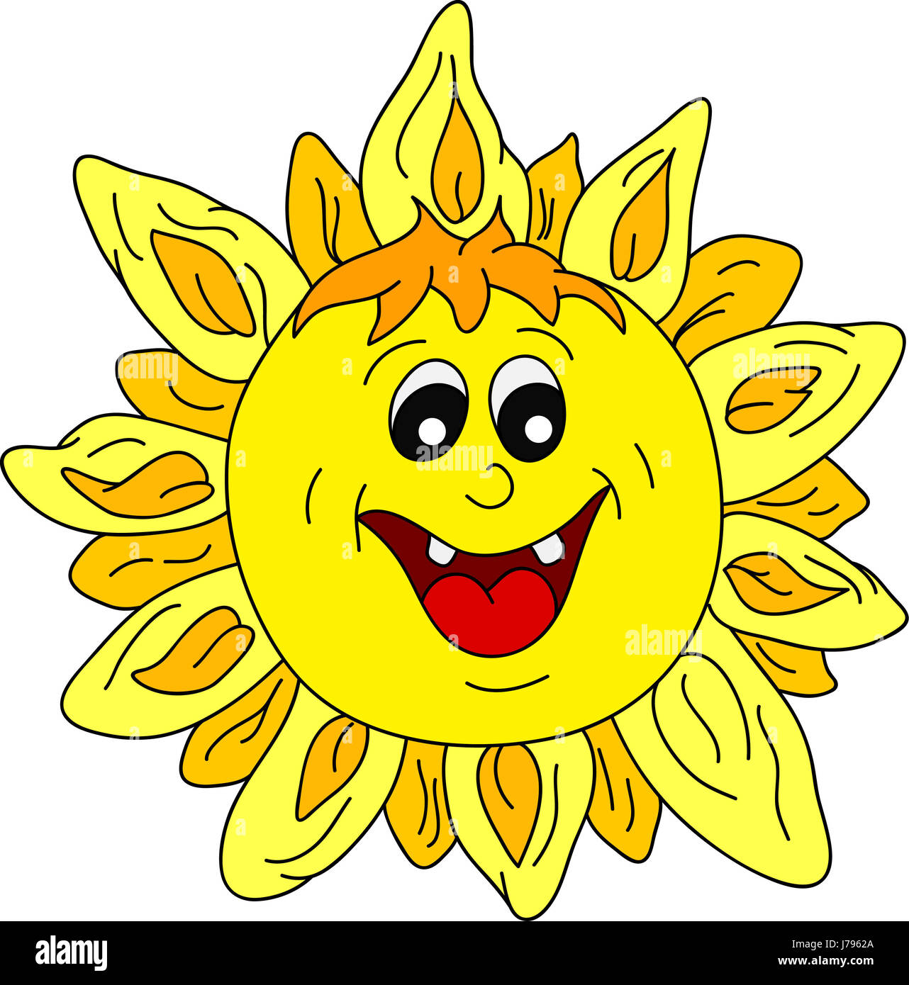 isolated colour illustration paint draw delighted unambitious ...