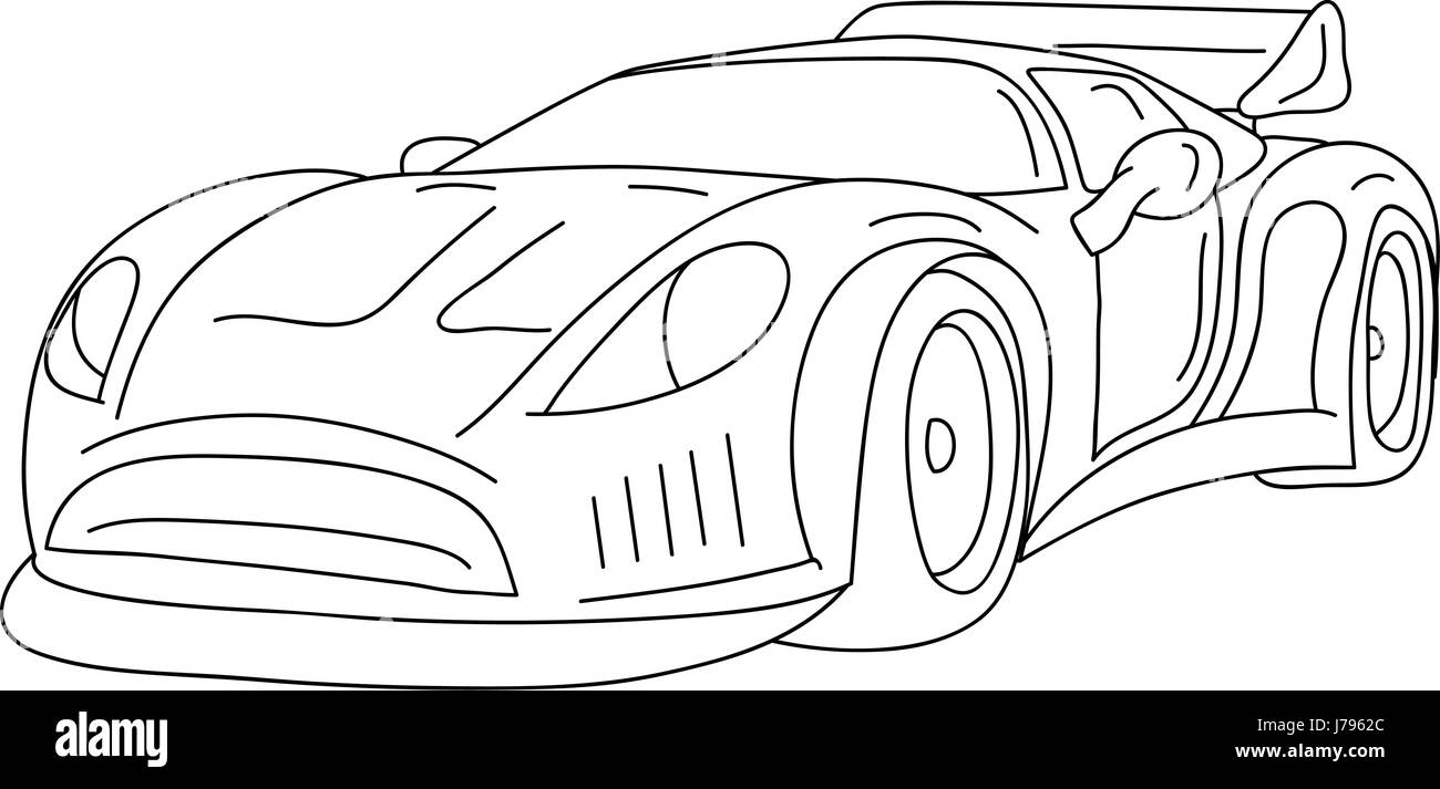 isolated colour car automobile vehicle means of travel motor vehicle ...