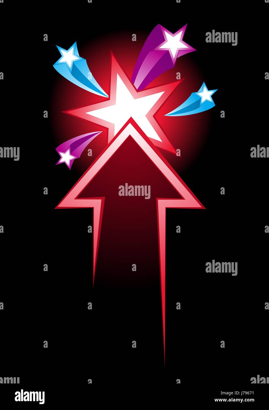 hit target top winning arrow success strike blue motion postponement ...