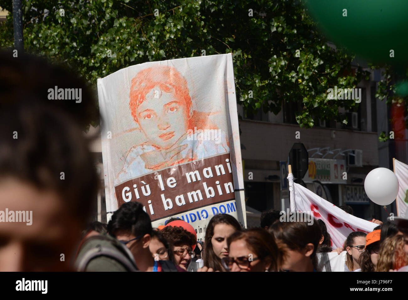 Palermo, Italy. 23rd May, 2017. Today is celebrated the commemoration ...