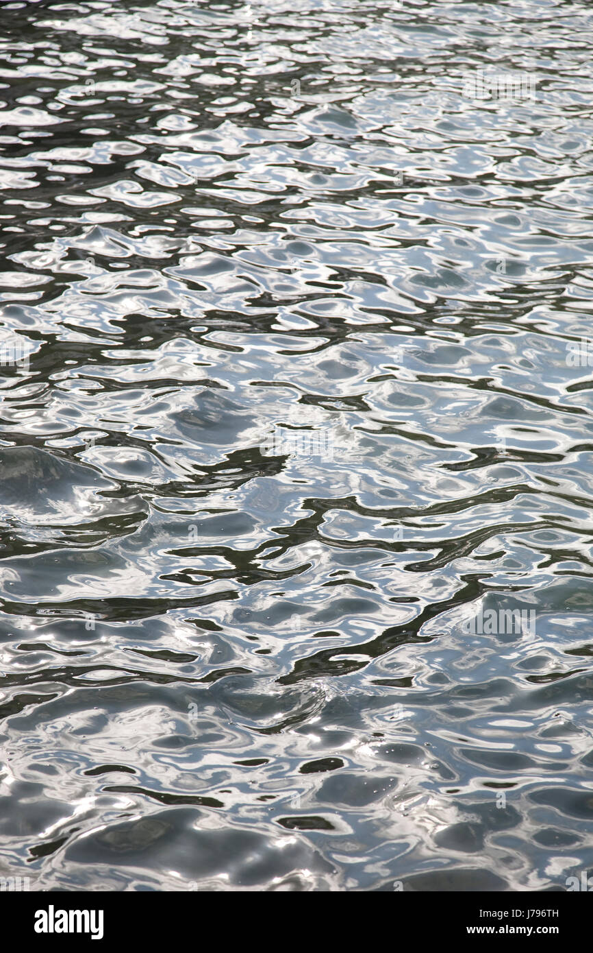 reflection sunlight wave vertical abstract ripple salt water sea ocean ...