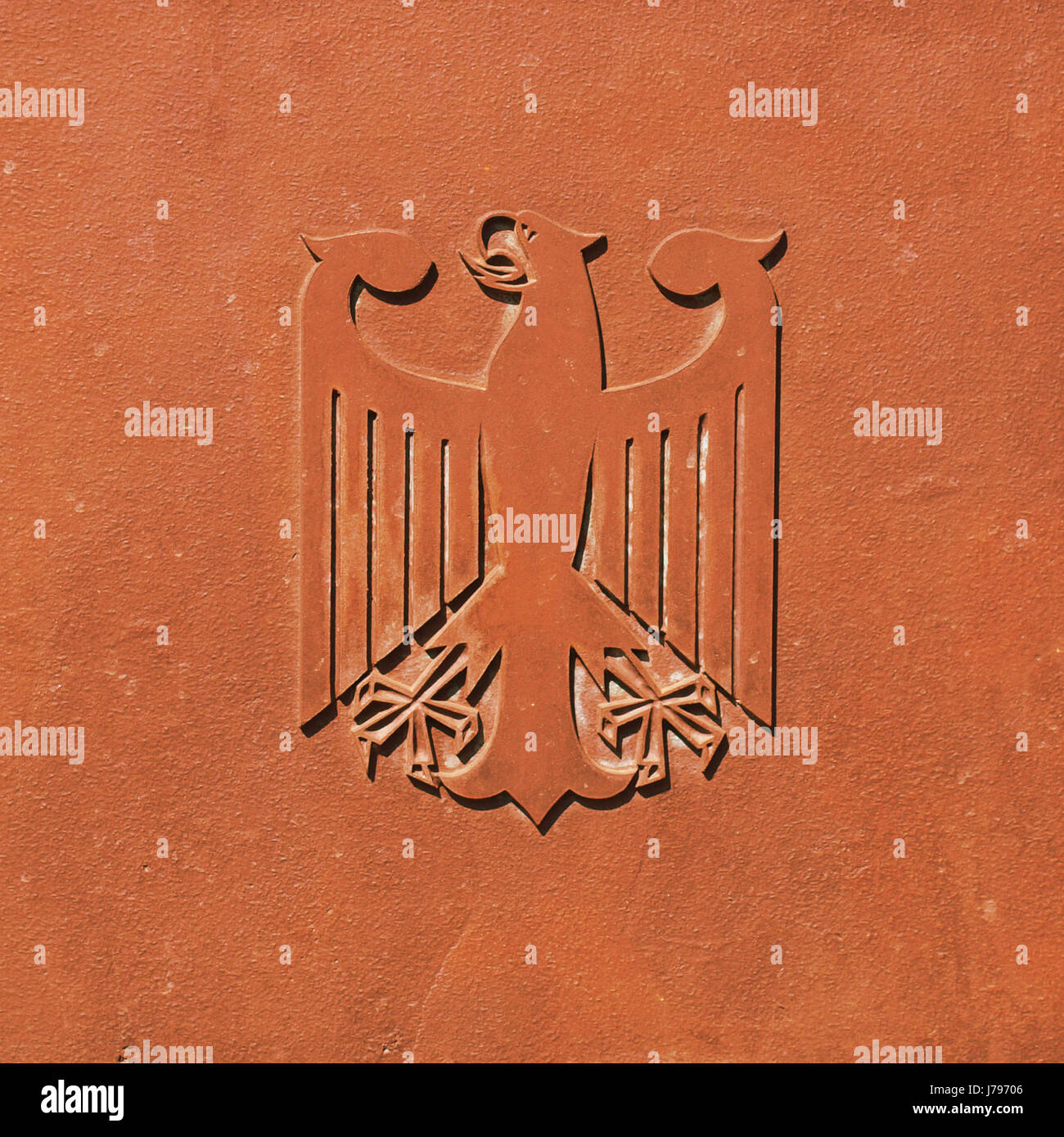 germany german federal republic flag eagle german sign coat arms mantle ...