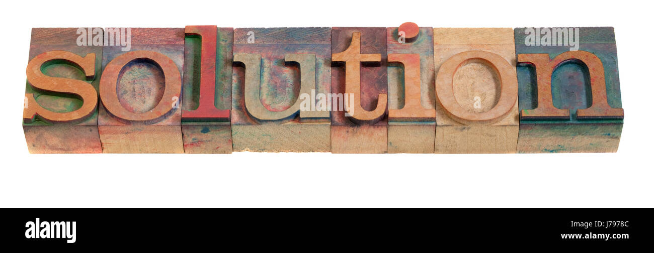 word solution representation explanation statement answer wood vintage ...