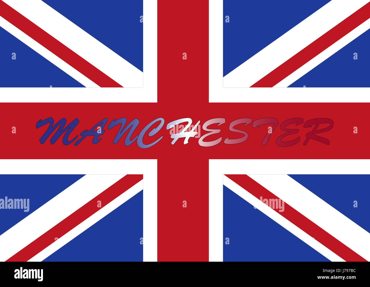 illustration england flag blue graphic europe writing font typography ...