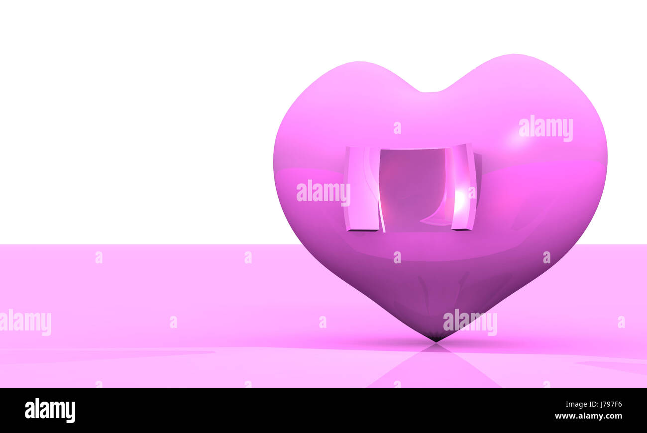 open love in pink Stock Photo - Alamy