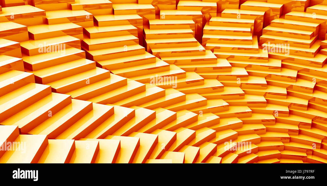 illustration rotation rotate backdrop background gold yellow steps sign ...