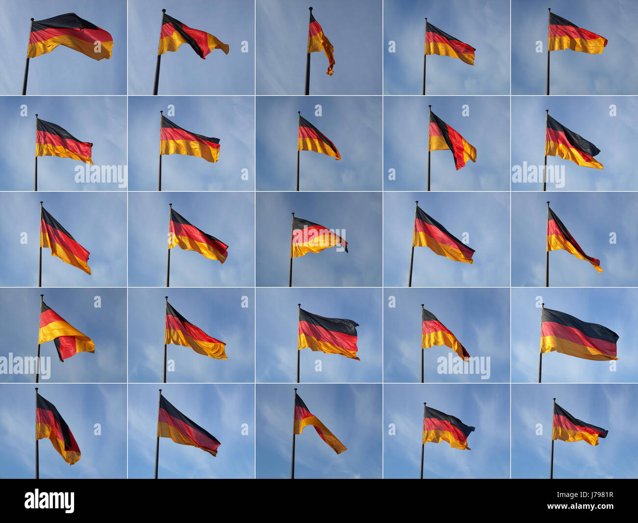 germany german federal republic flag national german country state ...