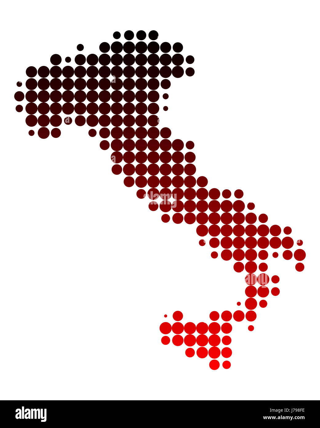 europe circle card dot geography complete perfect atlas map of the ...