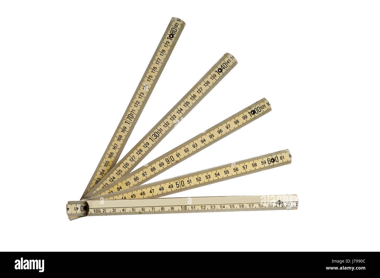 measured sured measure yardstick tool isolated wood removal scale ...