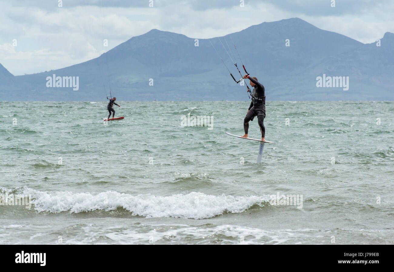 Hydrofoil kitesurfing hi-res stock photography and images - Alamy