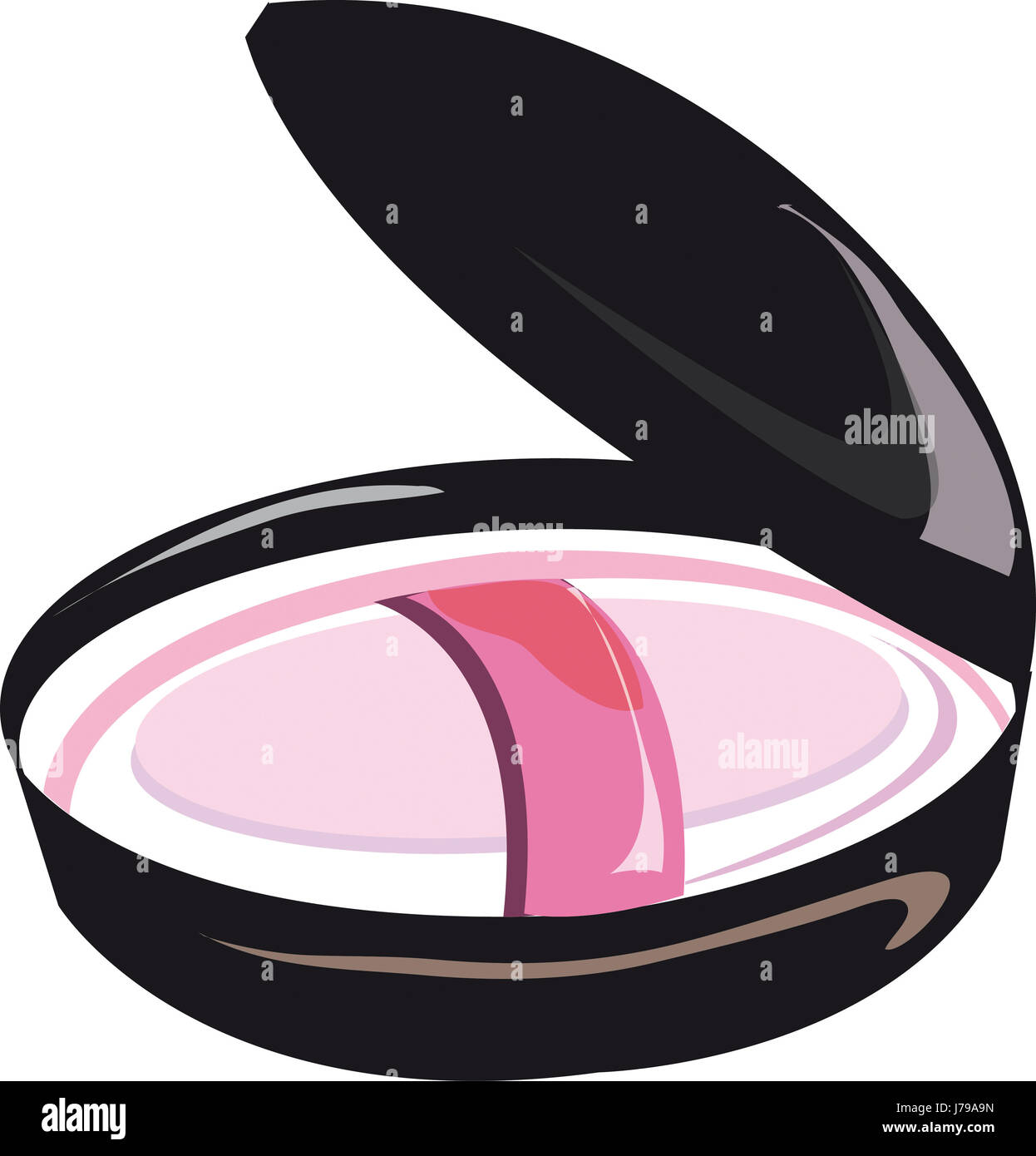 Makeup Compact Drawing