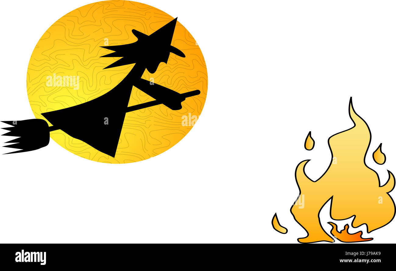 fantasy illustration halloween witch woman laugh laughs laughing twit ...