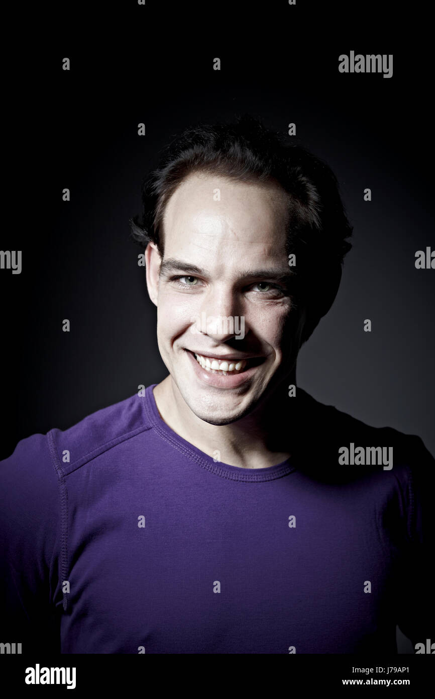 mimic art expression pullover sweater photo model model man laugh ...