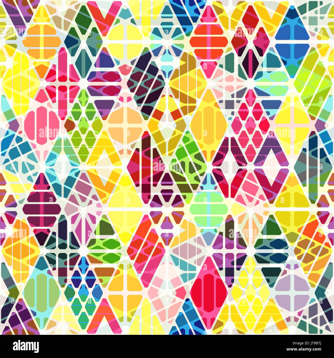 Repeated geometric shapes Stock Vector Images - Alamy