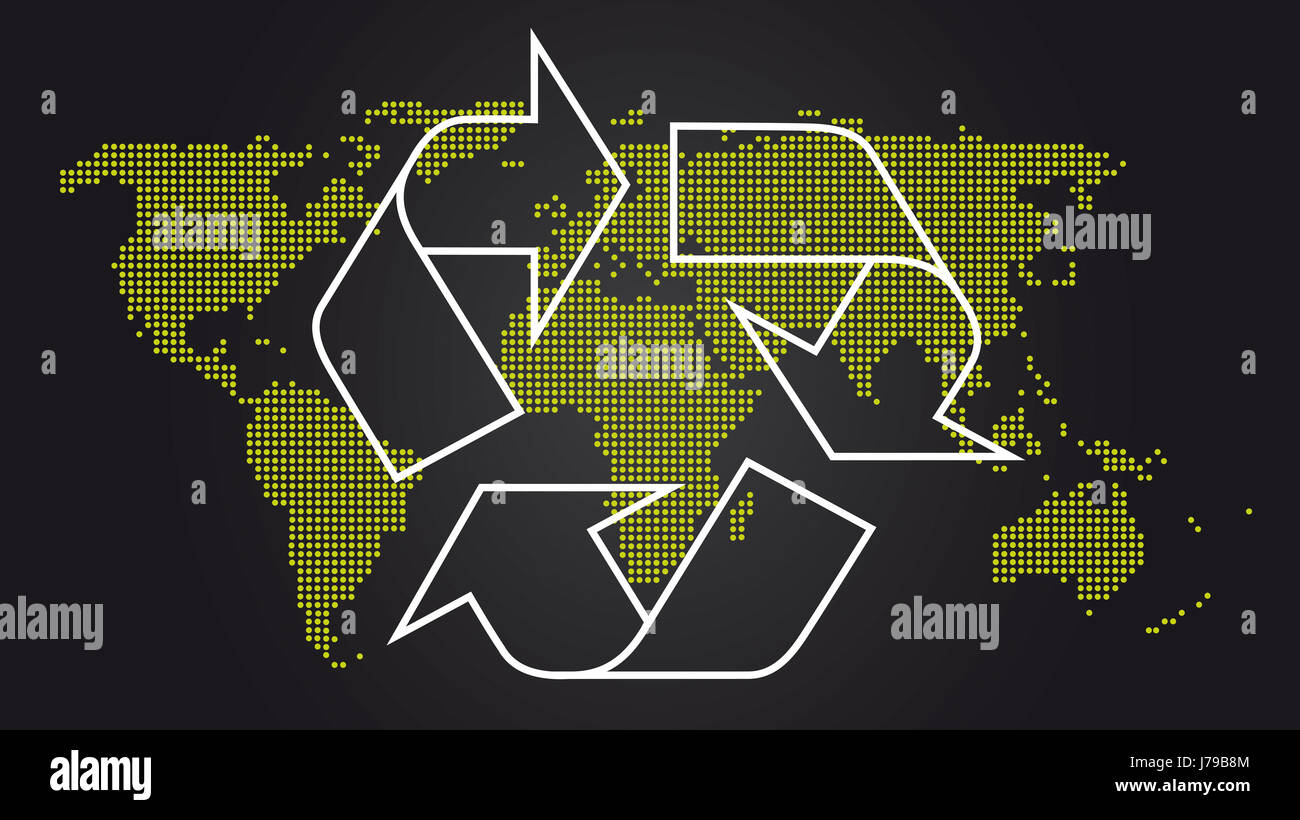 ecology globe planet earth world pictogram symbol pictograph trade ...