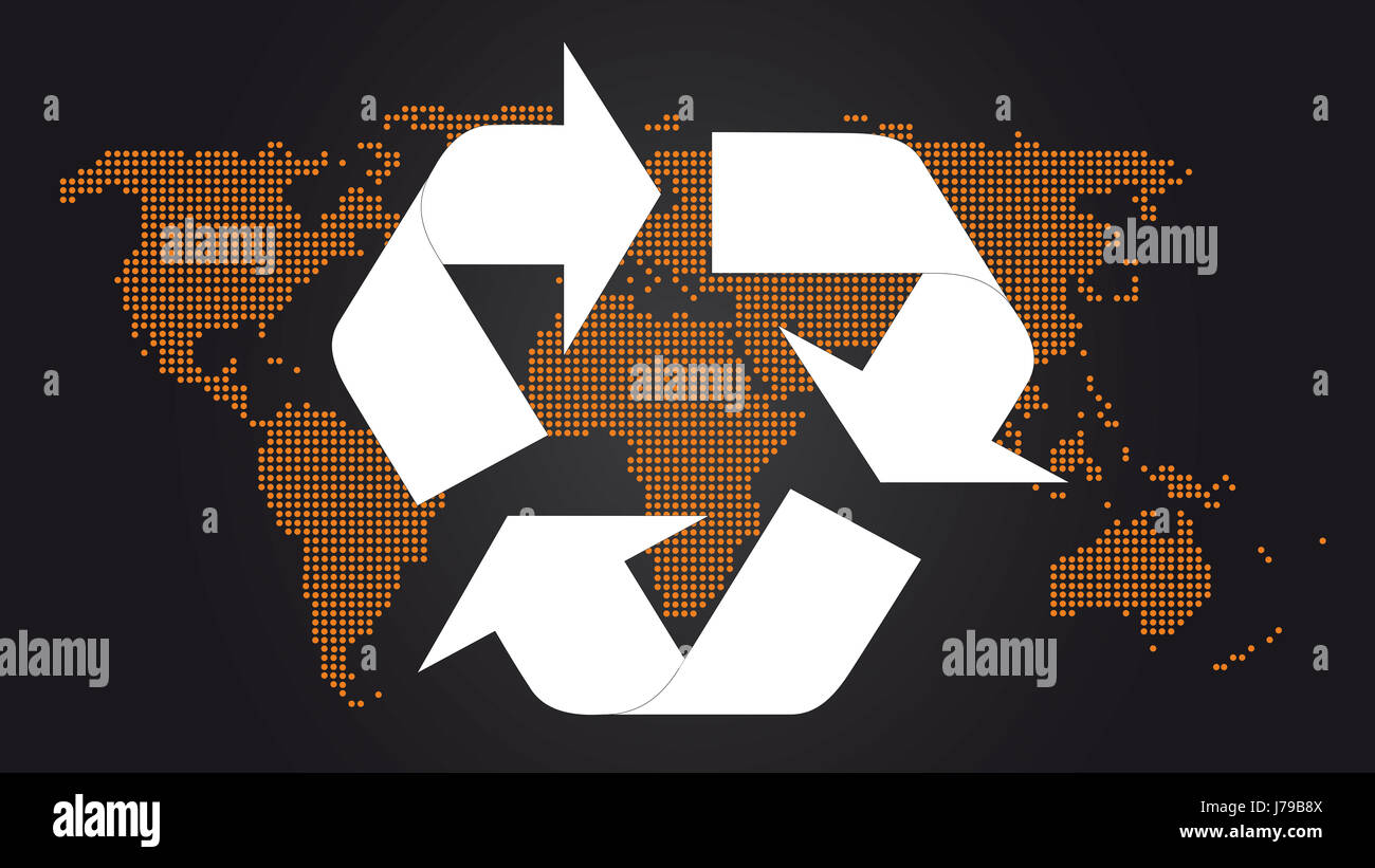 ecology globe planet earth world pictogram symbol pictograph trade ...