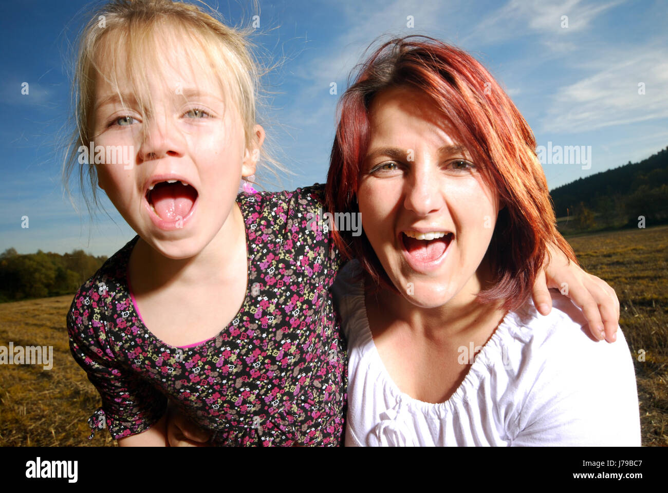 mother and daughter Stock Photo - Alamy