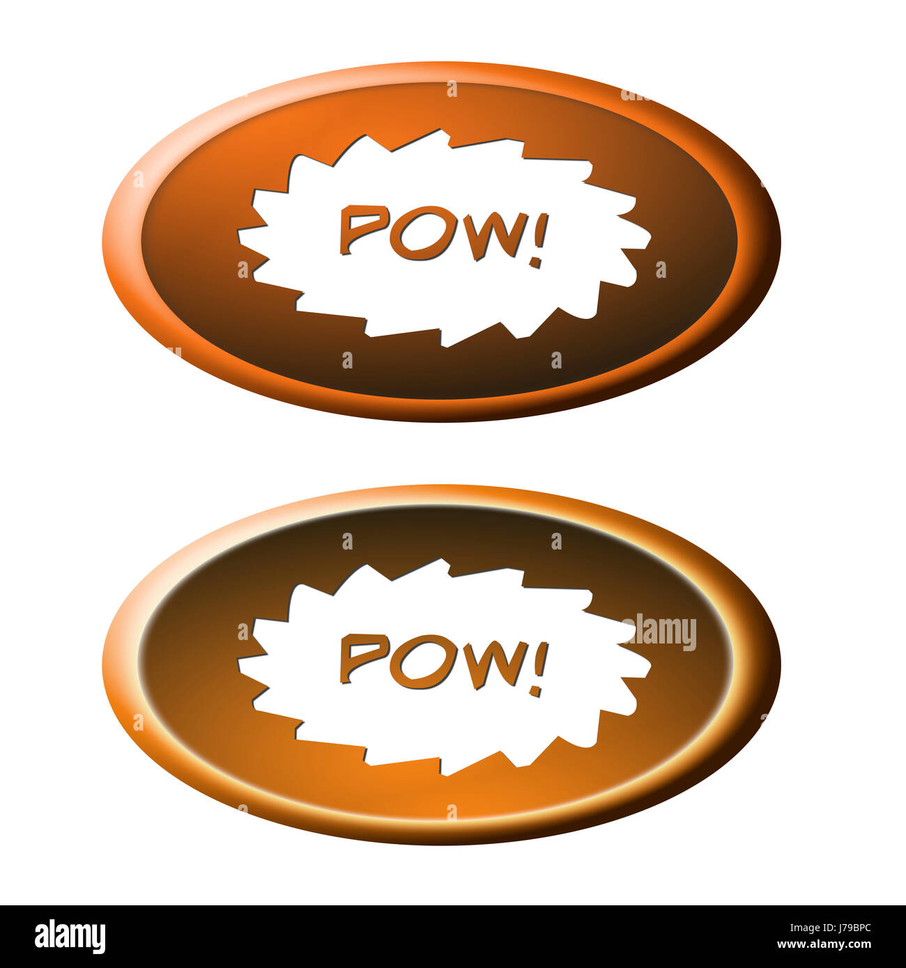 Pow button hi-res stock photography and images - Alamy