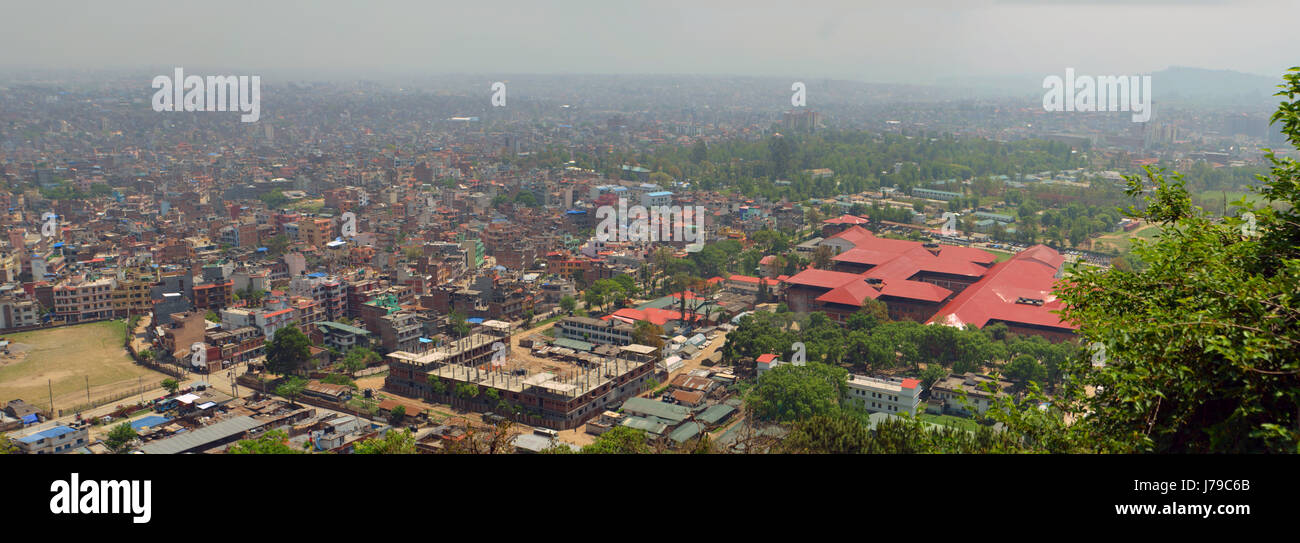 Aerial view of kathmandu city hi-res stock photography and images - Alamy