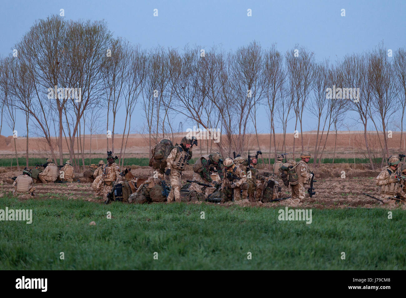 British Troops During Operation Moshtarak in Helmand Province ...