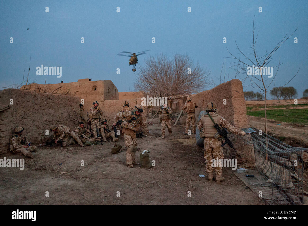 British Troops During Operation Moshtarak in Helmand Province ...