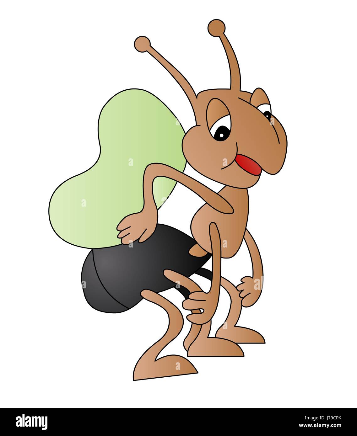 Ant illustration hi-res stock photography and images - Alamy