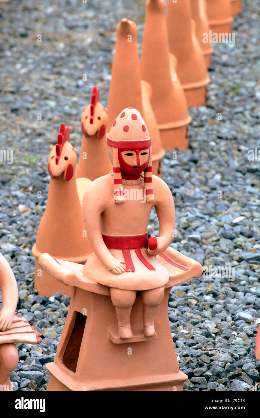 Haniwa clay figures hi-res stock photography and images - Alamy