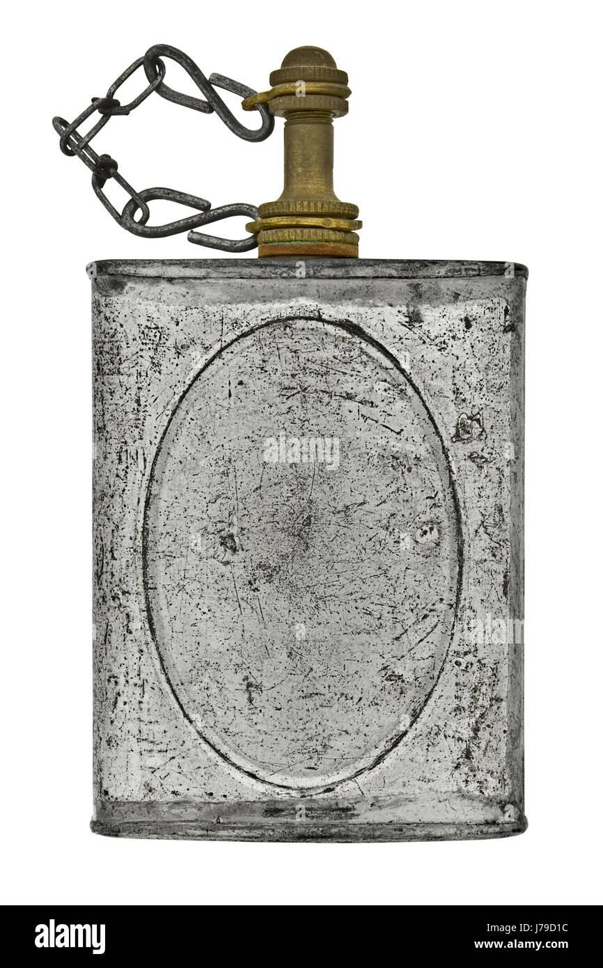 antique rusty brass rust thinner old can dispenser blue macro close-up ...