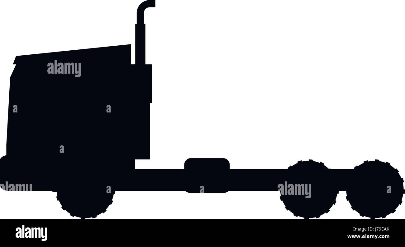 farm truck trailer agriculture vehicle transport Stock Vector Image ...