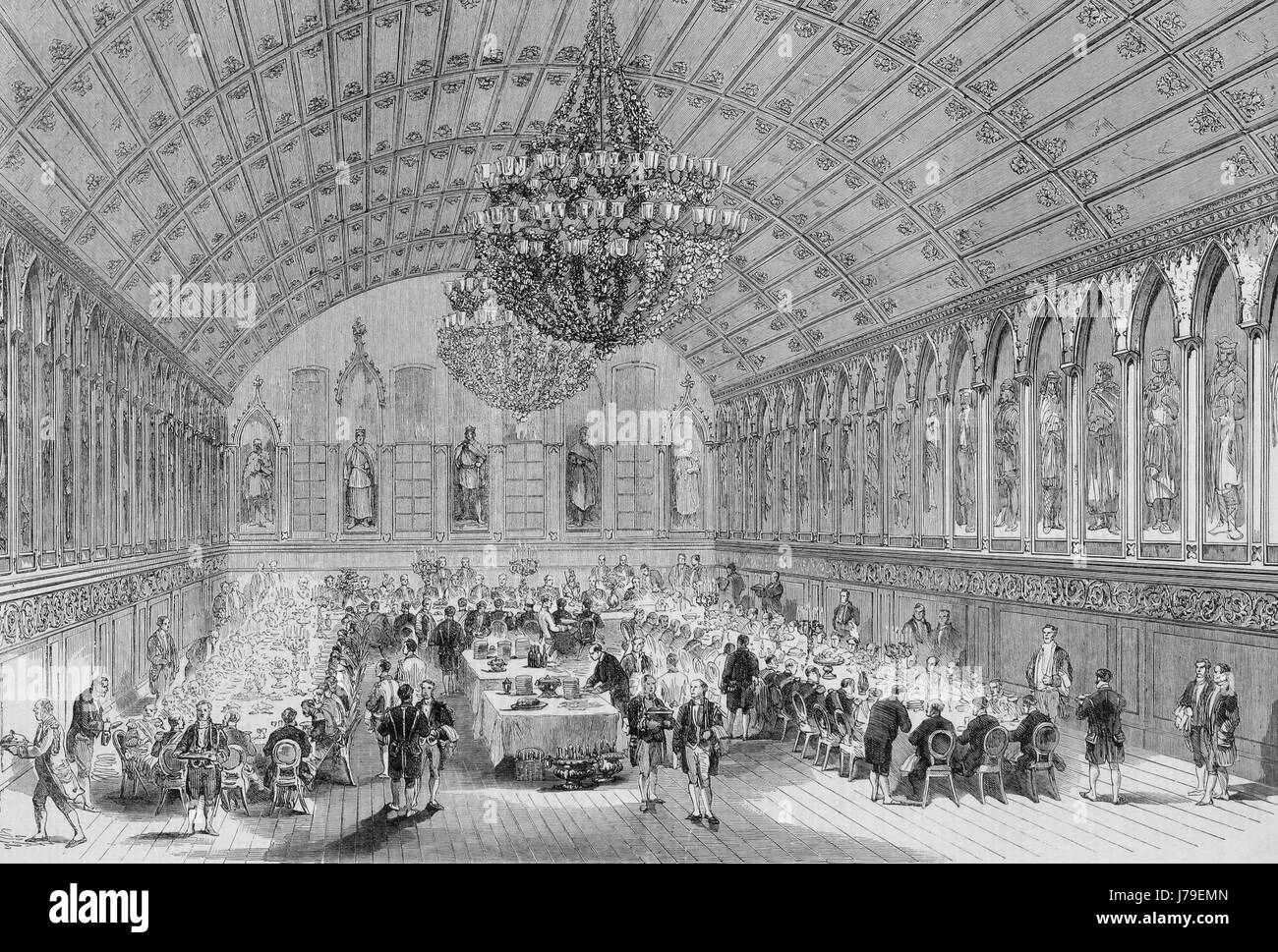 German people eat Black and White Stock Photos & Images - Alamy