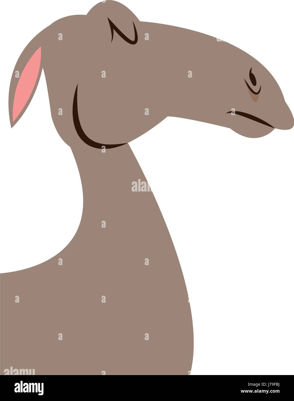 Christmas camel illustration Stock Vector Images - Alamy