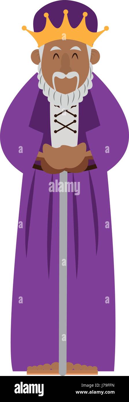 cartoon wise king manger christianity image Stock Vector Image & Art ...