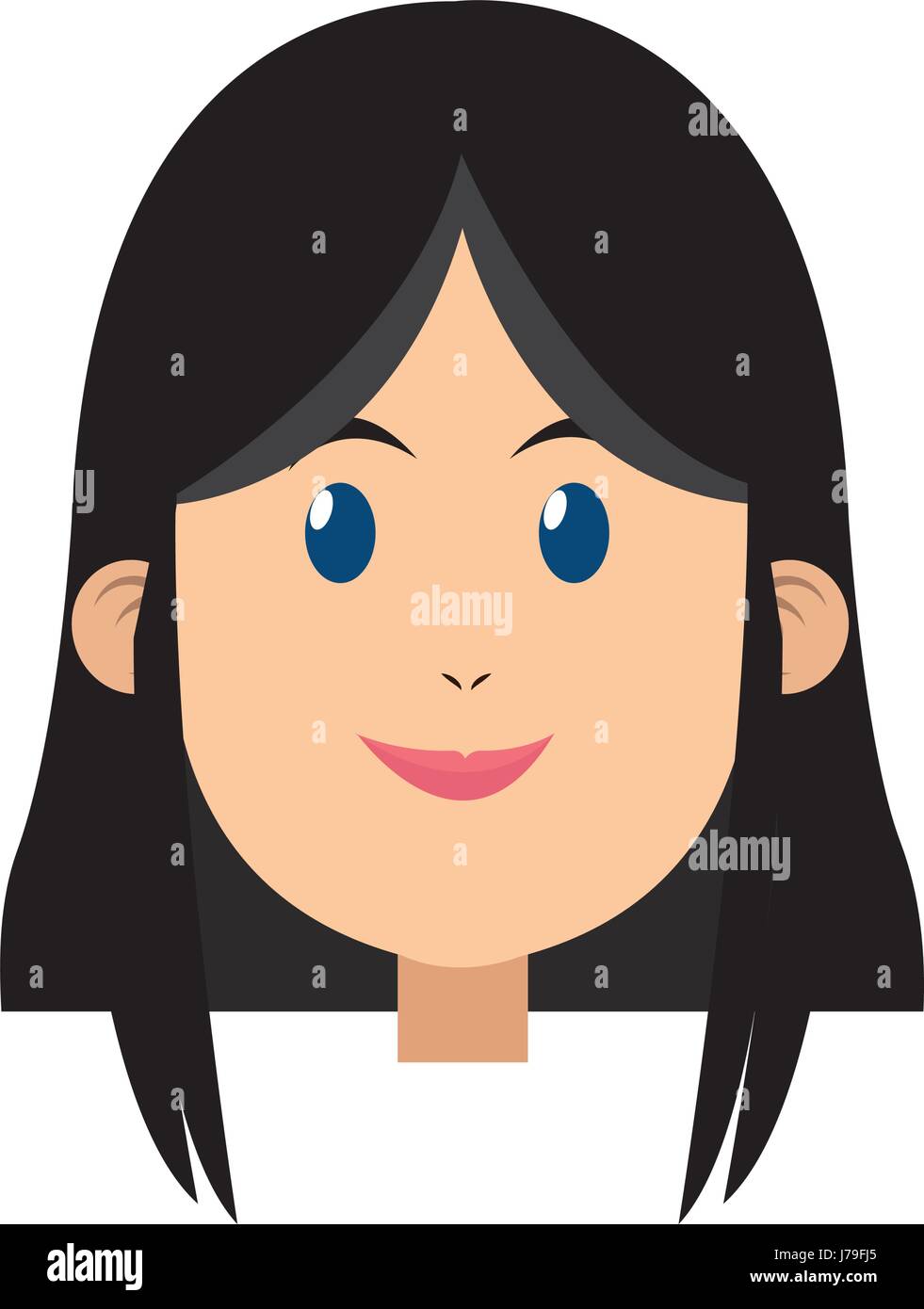 cartoon face of saint virgin mary Stock Vector Image & Art - Alamy