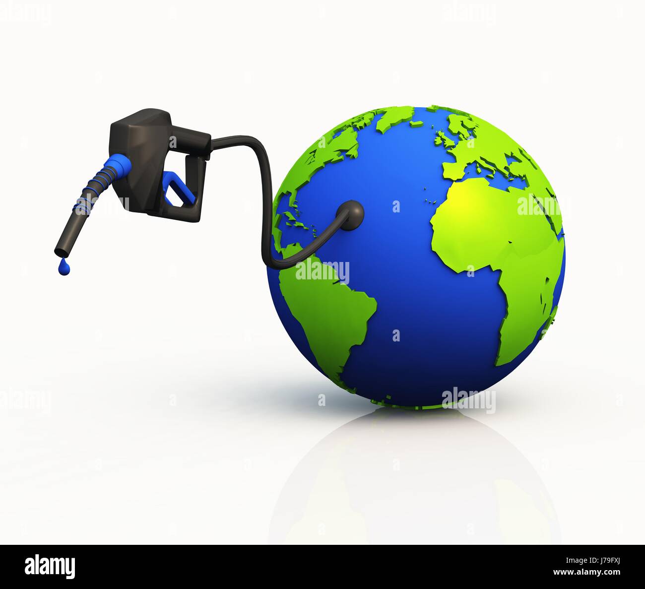 blue planet concept - water tanks Stock Photo - Alamy