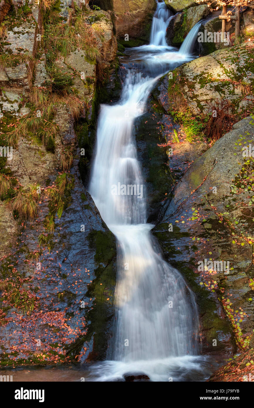 stream waterfall landscape scenery countryside nature cataract cascade ...