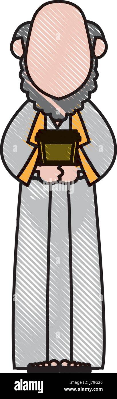 cartoon wise king manger christianity image Stock Vector Image & Art ...