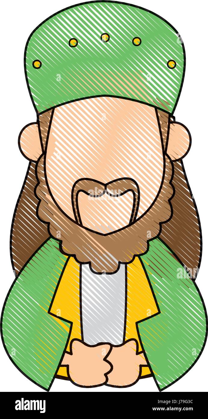 cartoon man of orient christian design Stock Vector Image & Art - Alamy