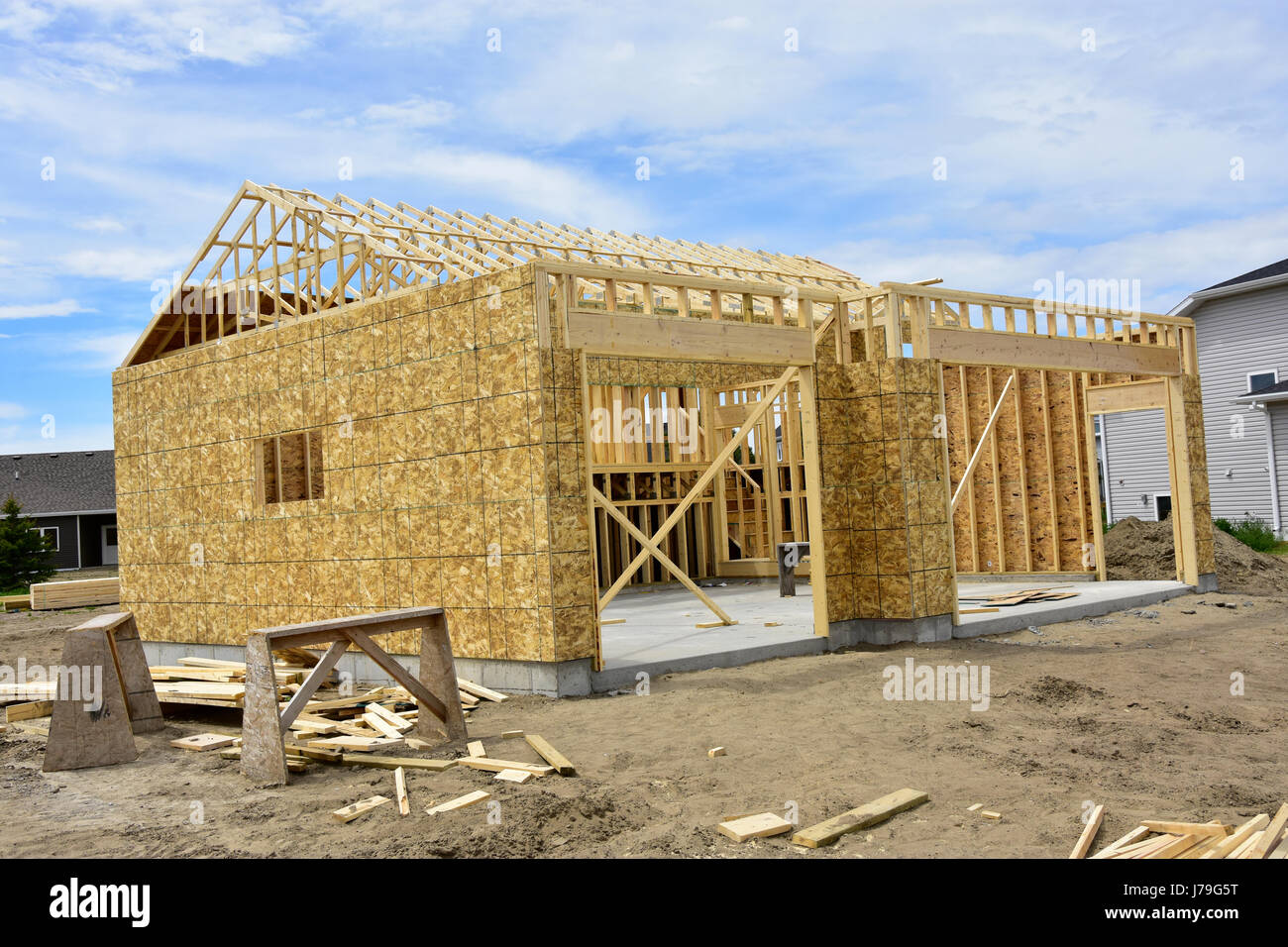 Wood lumber construction hi-res stock photography and images - Alamy