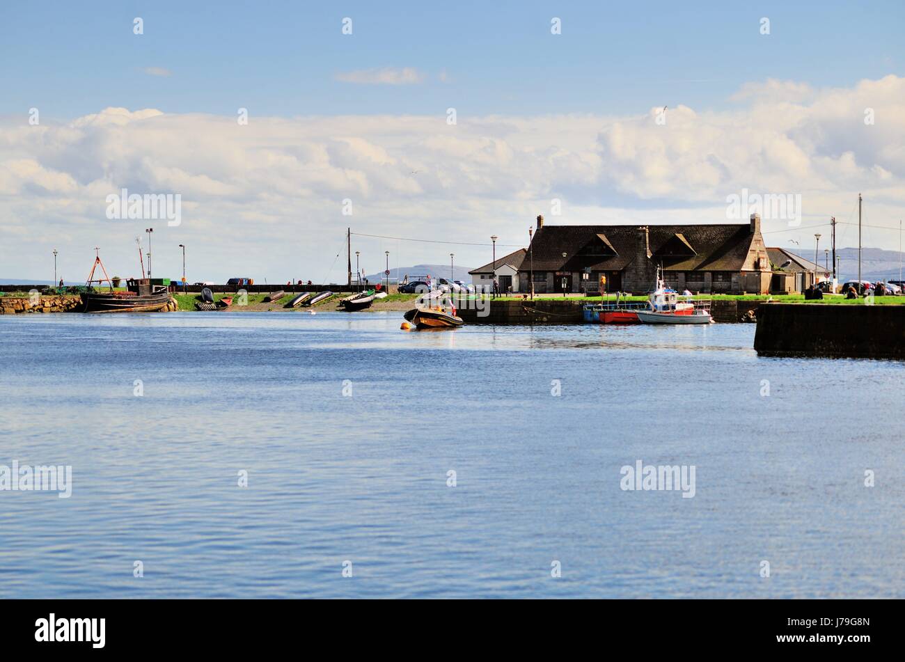 Open water of Galway Bay in Galway, County Galway, Ireland Stock Photo ...