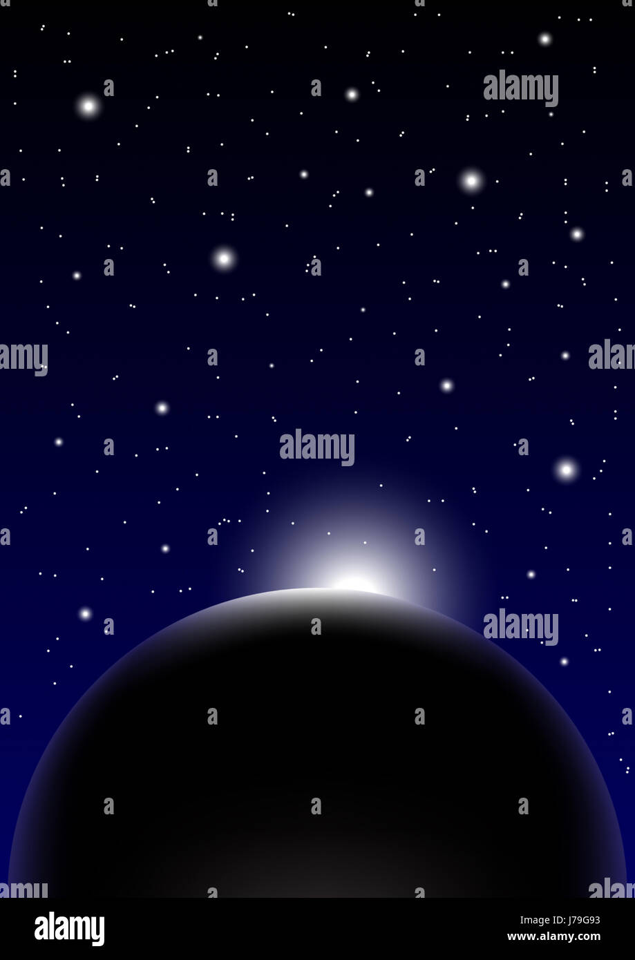 space night nighttime globe planet earth world firmament sky star ...